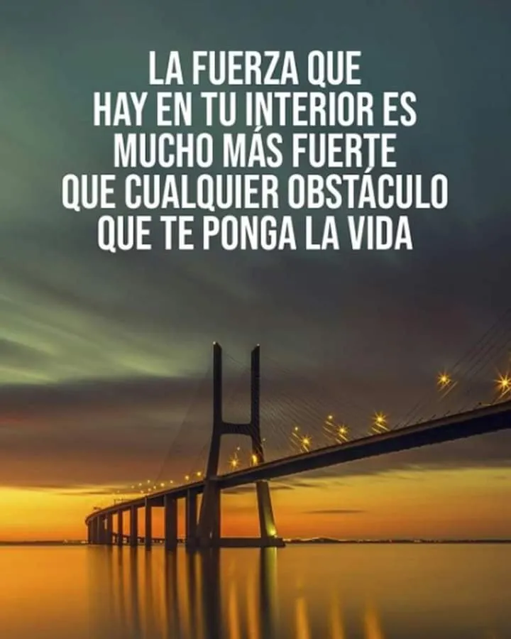 La fuerza que hay en tu interior. . . 💪
