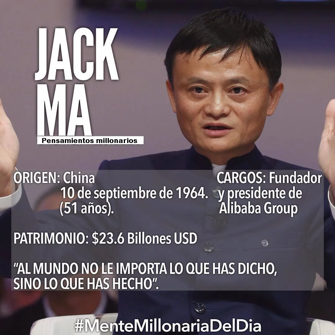 Jack ma, fundador y presidente de alibaba group, nació el de septiembre ...